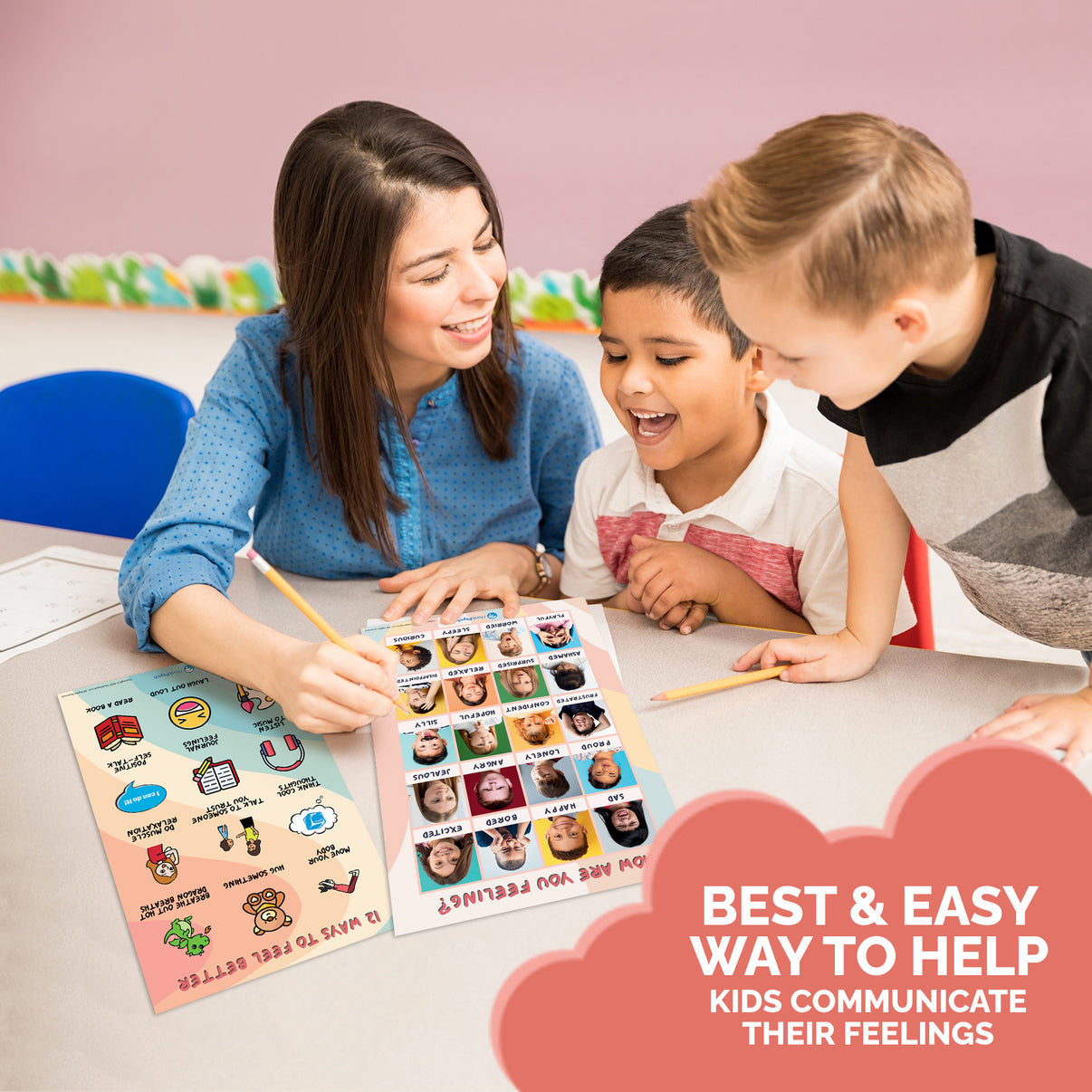 Feelings & Coping Skills Poster Set | Laminated Classroom SEL Posters ...