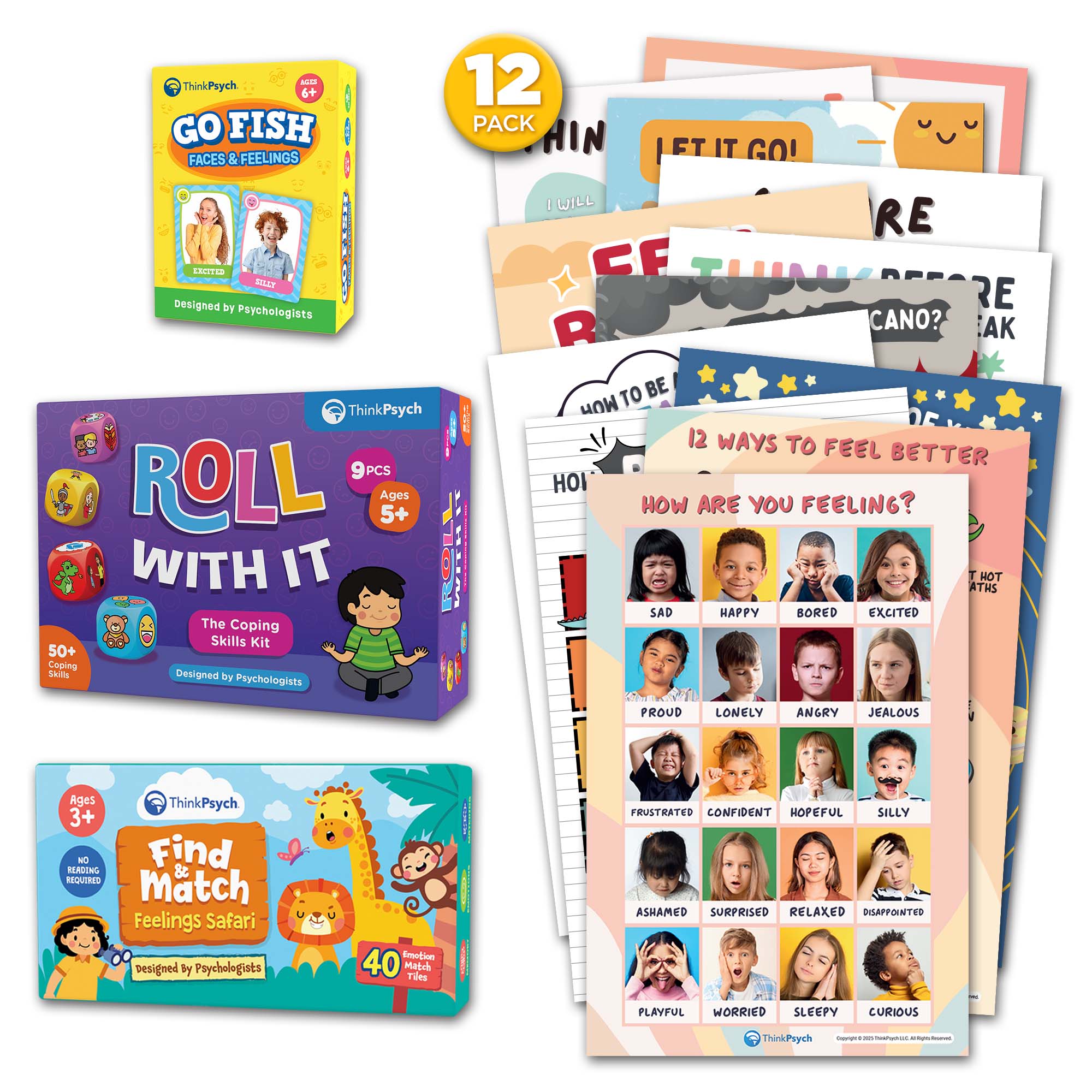 Emotional Regulation Skills Complete Collection | Feelings Games ...