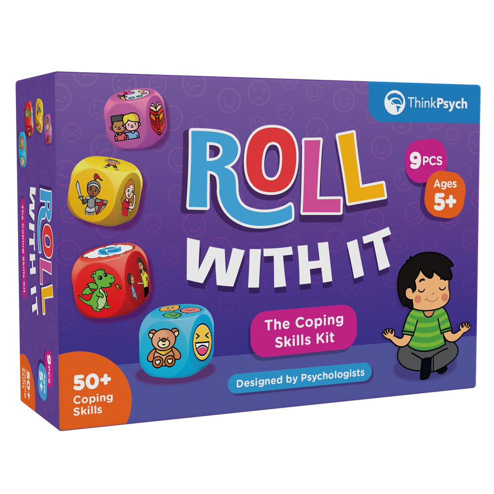 Roll With It - Coping Skills Kit for Kids | 9-Piece Emotional ...
